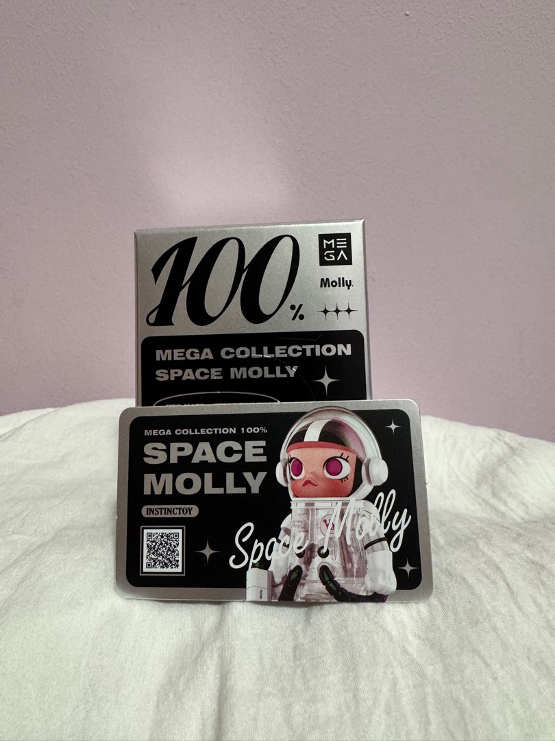 POPMART - MEGA COLLECTION 100% space Molly series (Molly), Hobbies ...