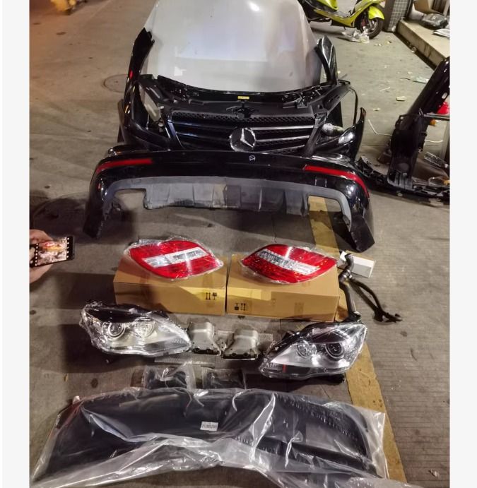 Mercedes Benz R300 R350 R320 R400 front bumper rear bumper old model to ...