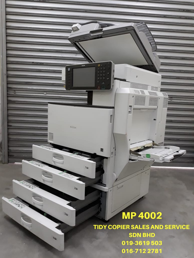MESIN RICOH BLACK AND WHITE MP 4002, Computers & Tech, Printers ...