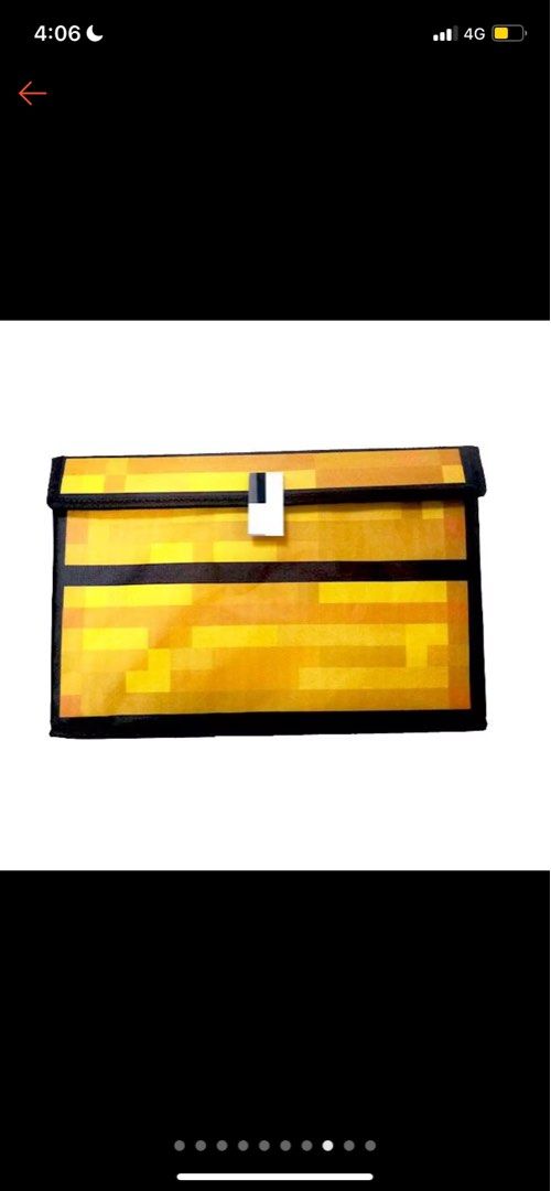 Minecraft Organiser Foldable Storage Case in Great Condition, Pet ...