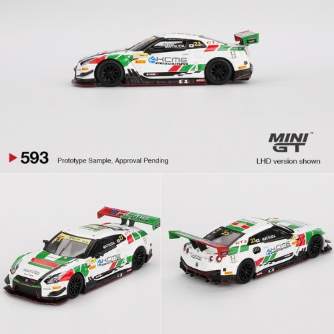 MINI GT Nissan GT-R Nismo GT3 #23 KCMG 2018 FIA GT World Cup Macau ...