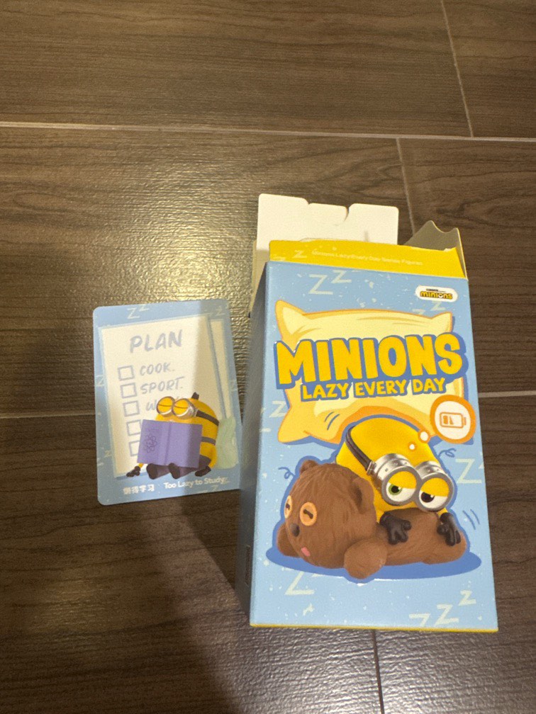 Minion lazy every day, Hobbies & Toys, Toys & Games on Carousell