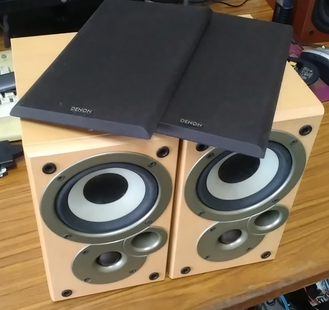 Mission / Denon SC-M50 Bookshelf Speakers NO SCRATCHES, Audio ...