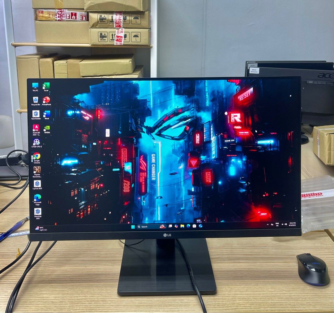 Monitor LG 27 Inch HDMI, Computers & Tech, Parts & Accessories, Monitor ...