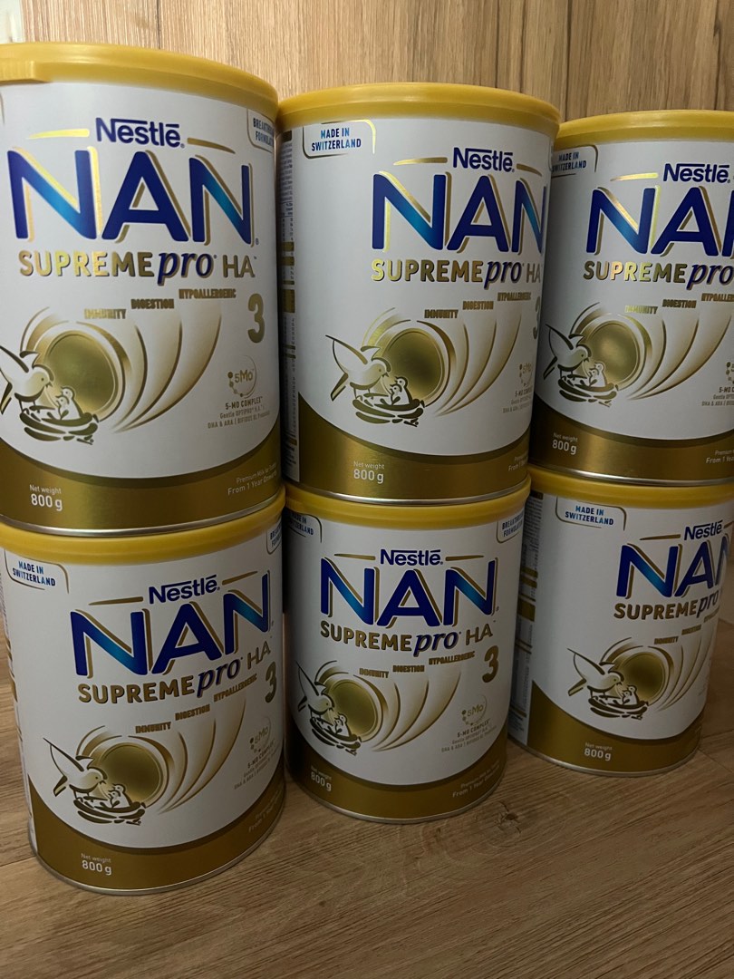 Nestle NAN Supreme Pro HA Stage 3 800g, Babies & Kids, Nursing ...