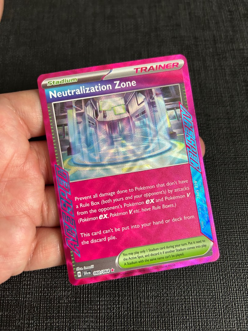 Neutralization Zone 060/064 Sv: Shrouded Fable Holo, Hobbies & Toys ...