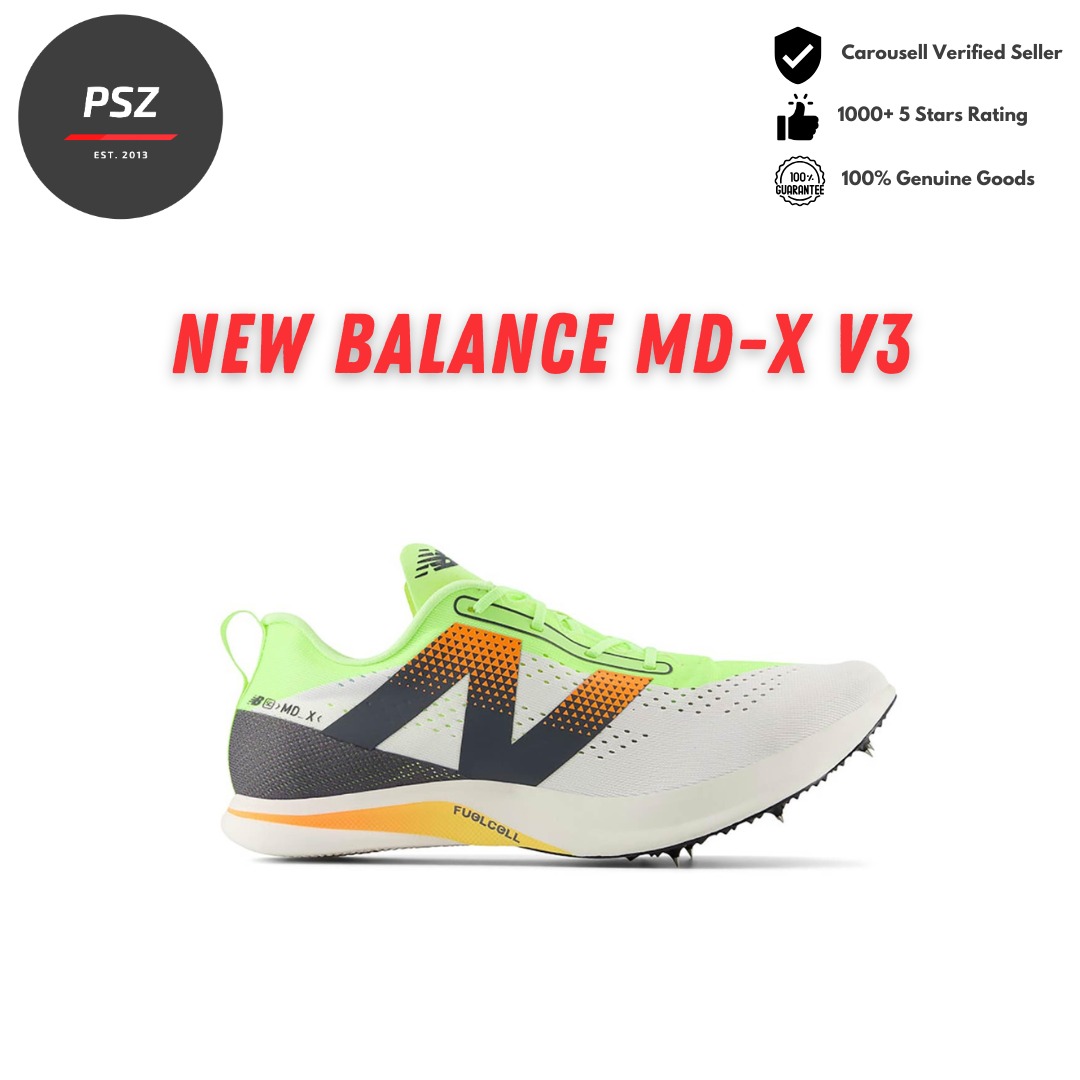New Balance MD-X V3 Spikes - Track & Field, Men's Fashion, Activewear ...