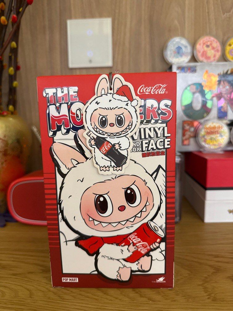 Surprise Shake - POPMART The Monsters Labubu Coca-Cola Plush, Hobbies ...