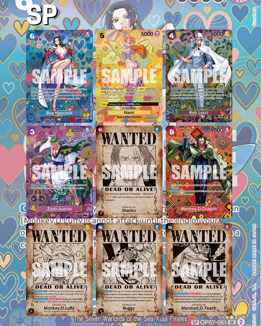 OPCG One Piece Card Game OP09 English Version Booster Pack, Hobbies ...