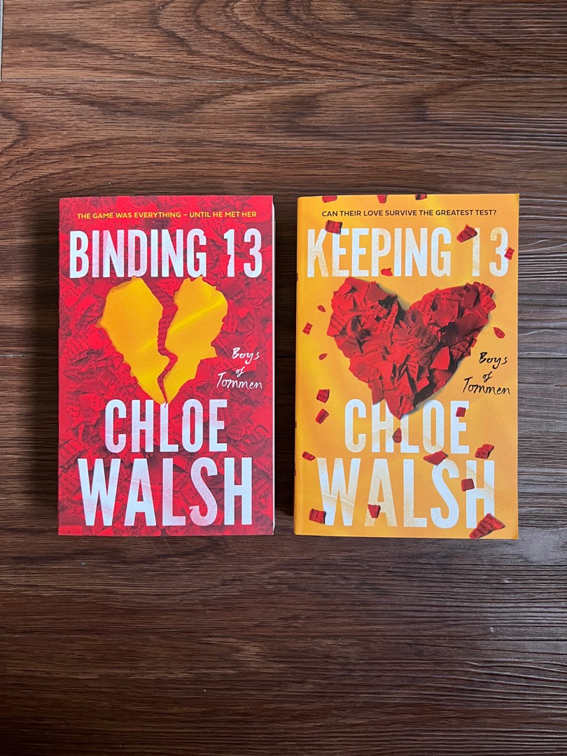 (Original Copy) Binding 13 and Keeping 13 by Chloe Walsh, Hobbies ...