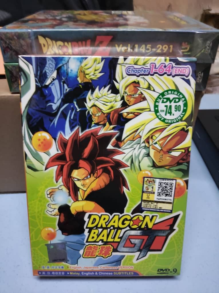 Original Dragon Ball Movie/GT/Episode DVD collection, Hobbies & Toys ...