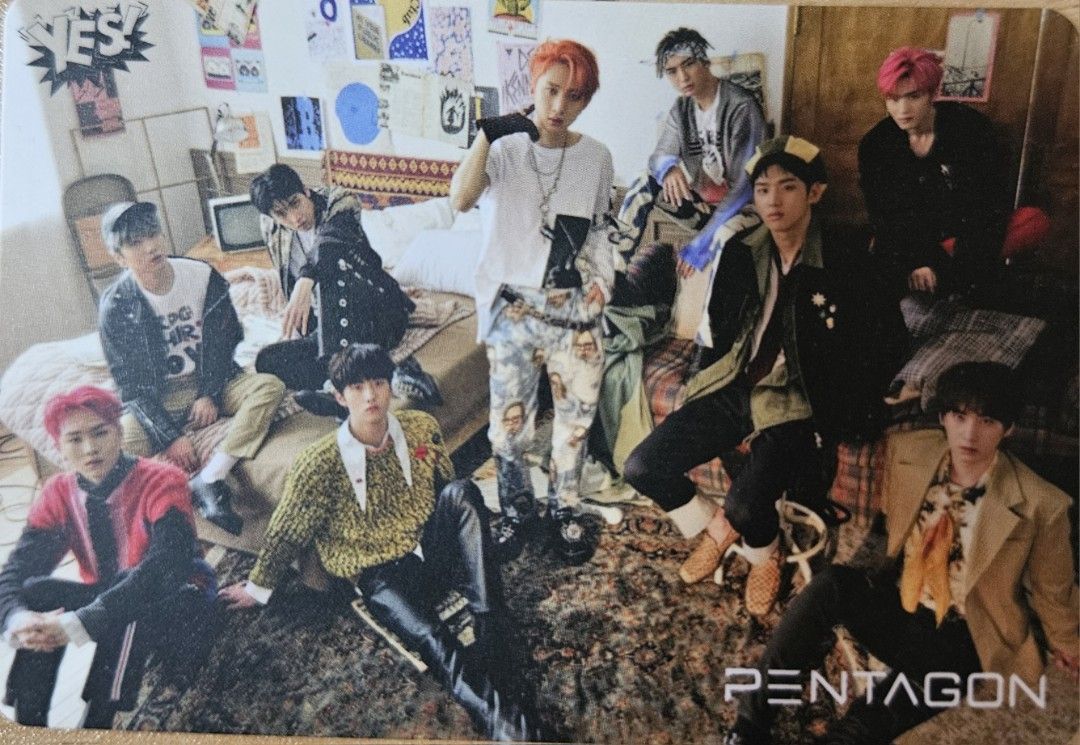 [Original] Pentagon ~ 25th Anniversary Issue 51 Hong Kong YES Card ...