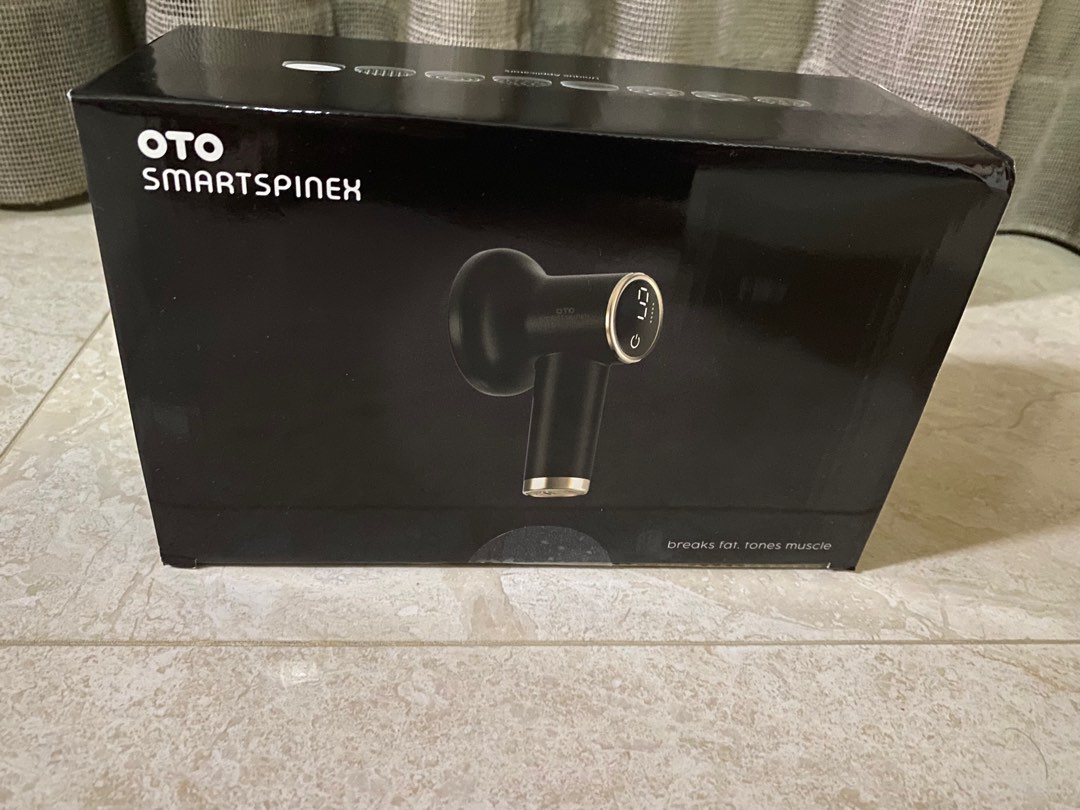OTO Smart Spinex Massage gun, Health & Nutrition, Massage Devices on ...