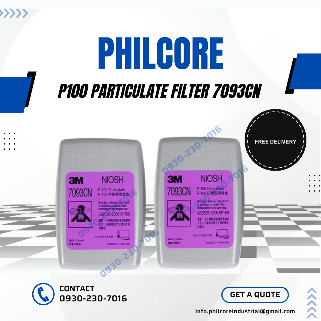 P100 Particulate Filter 7093CN,Full Face Mask,Safety Mask,Breathing ...