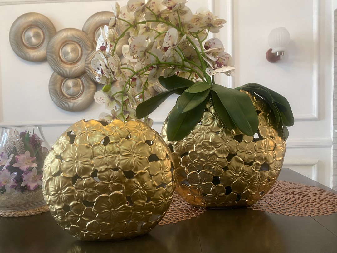 Pasu Bunga Cantik High Quality, Furniture & Home Living, Home Decor ...