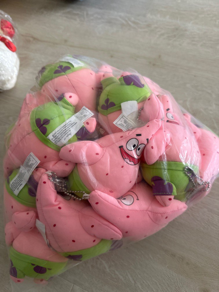 Patrick soft toy, Hobbies & Toys, Toys & Games on Carousell