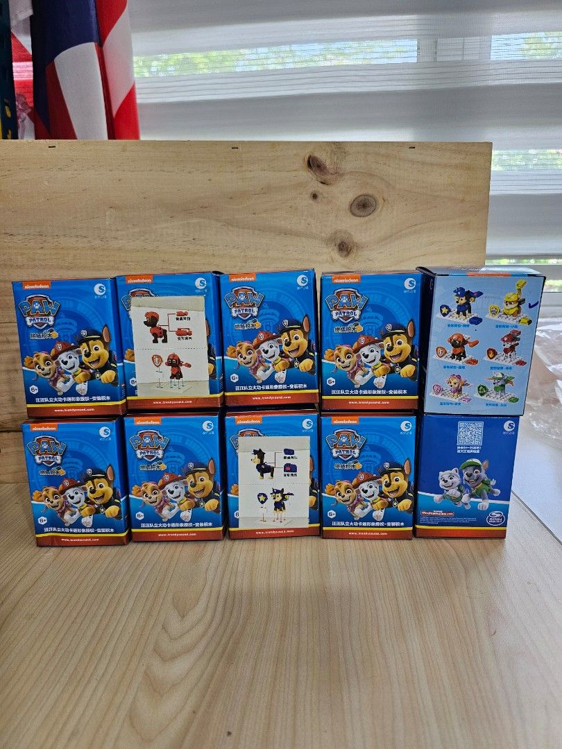 PAW Patrol Model Building Blocks Toy Transform Figures Bricks Toys for ...