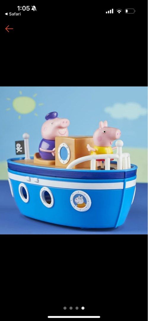 Peppa Pig Boat 3+, Hobbies & Toys, Toys & Games on Carousell