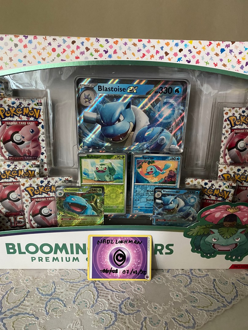 Pokemon Blooming Waters Premium Collection, Hobbies & Toys, Toys ...