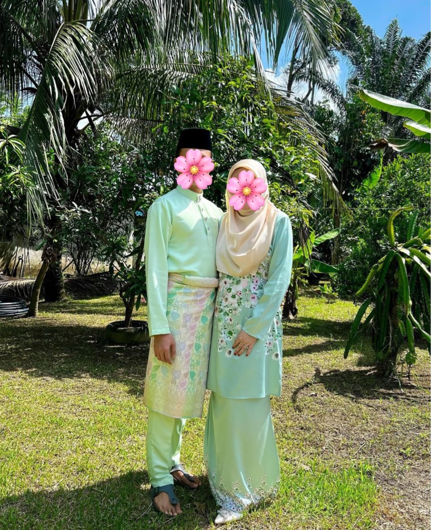 Primavalet Baju Melayu & Baju Kurung Couple Sets, Women's Fashion ...