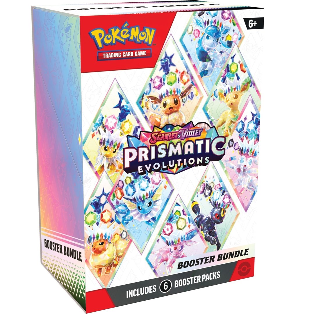 Prismatic Evolutions Booster Bundle (READ DISC), Hobbies & Toys, Toys ...