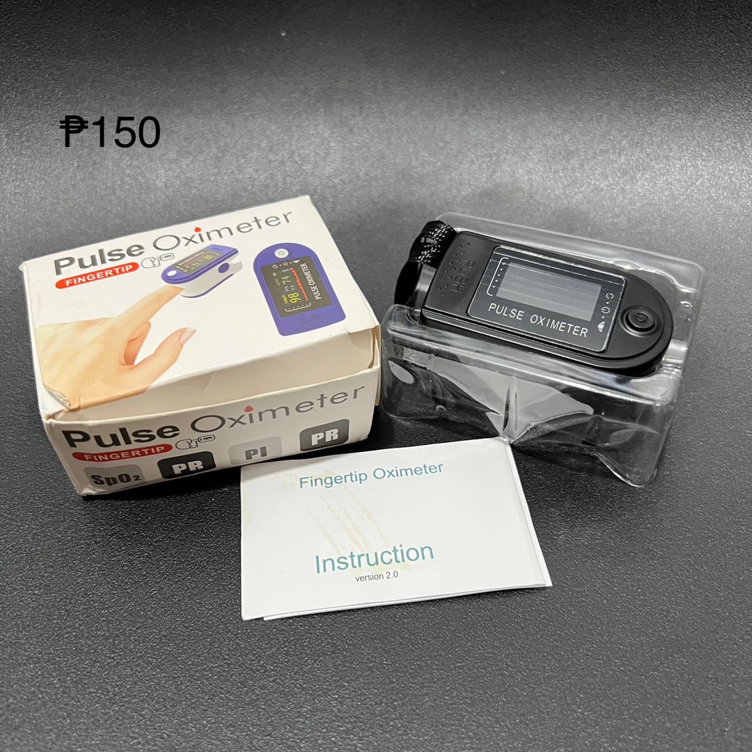 Pulse oximeter, Health & Nutrition, Health Monitors & Weighing Scales ...