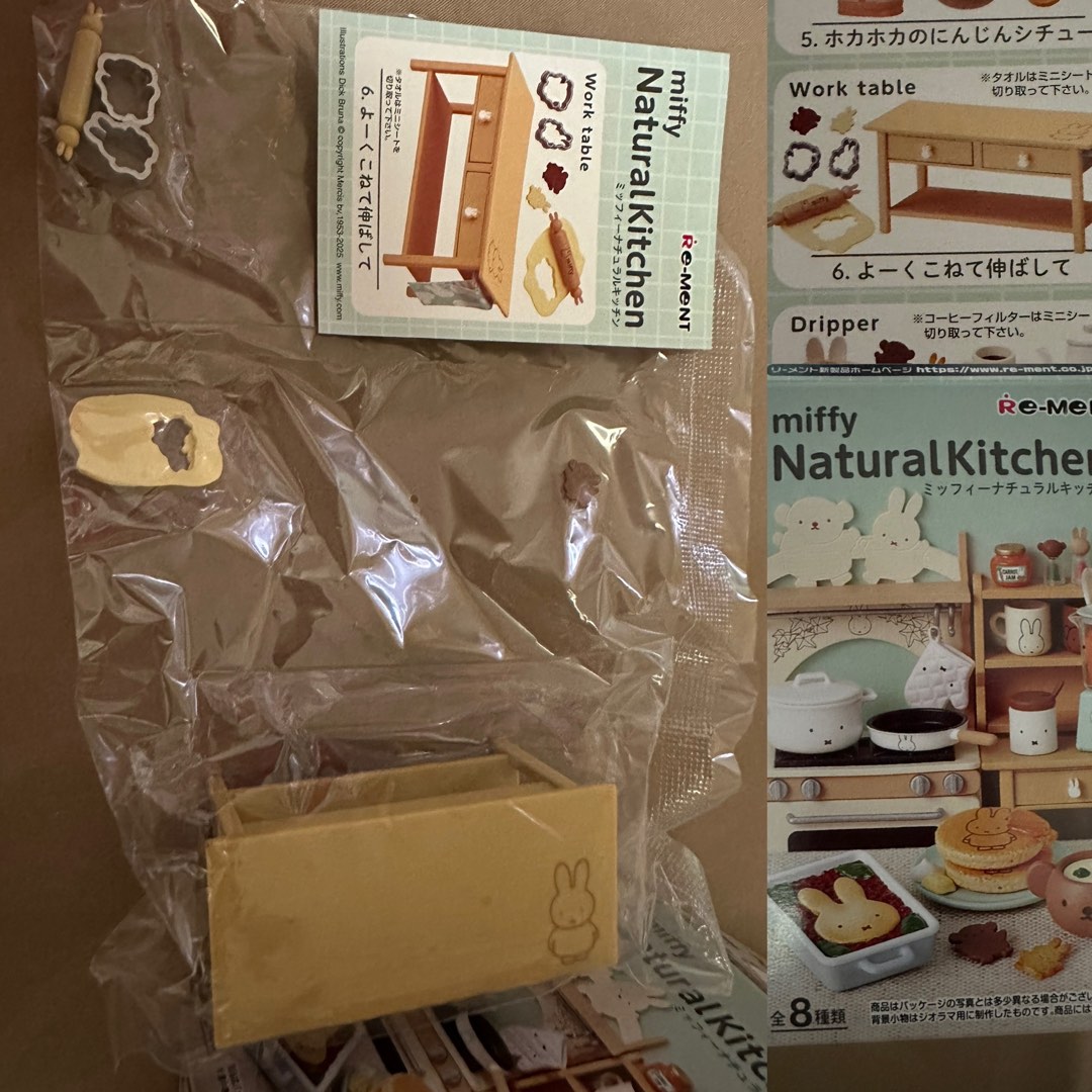 Rement Miffy kitchen table, Hobbies & Toys, Toys & Games on Carousell