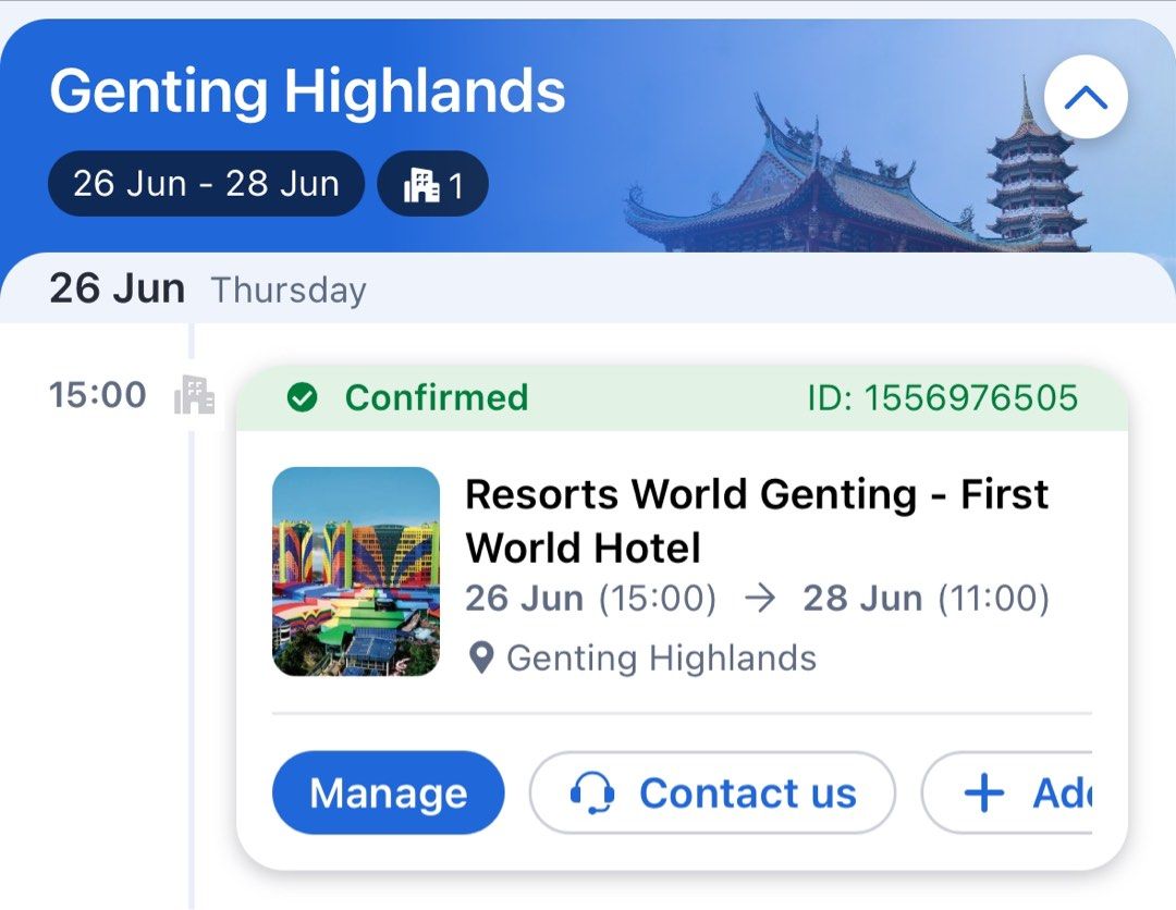 Resorts Genting Skyworld Resorts for 26-28 Jun 2025, Tickets & Vouchers ...