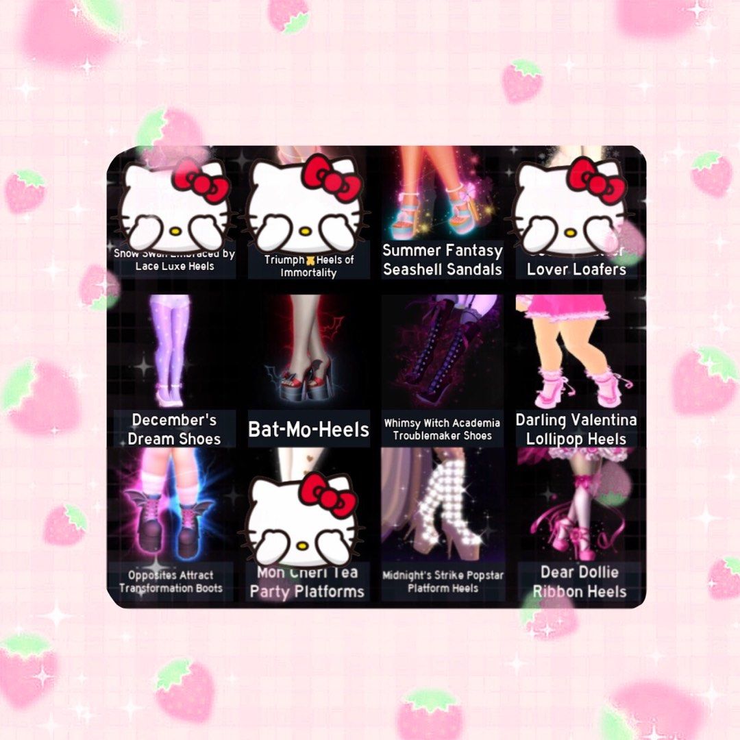 Roblox Royale High Shoes/Heels/Boots (Take all rm70), Video Gaming ...