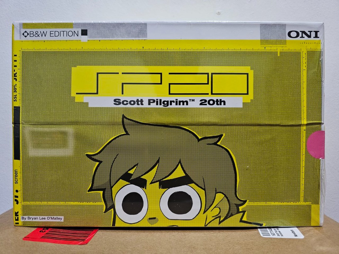 Scott Pilgrim 20th Anniversary Black and White Hardcover Box Set ...