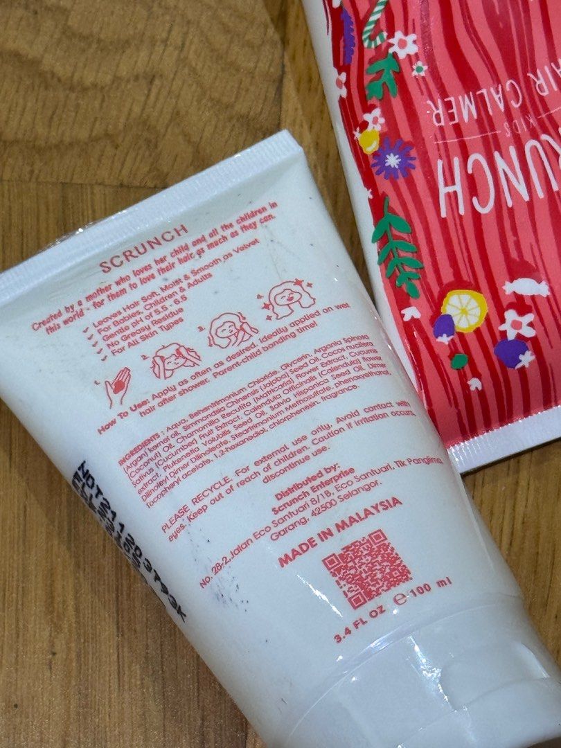 Scrunch kids & hair calmer, Women's Fashion, Watches & Accessories ...