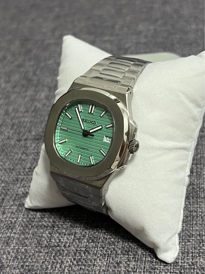 Seiko Mod AP Nautilus Tiffany, Men's Fashion, Watches & Accessories ...