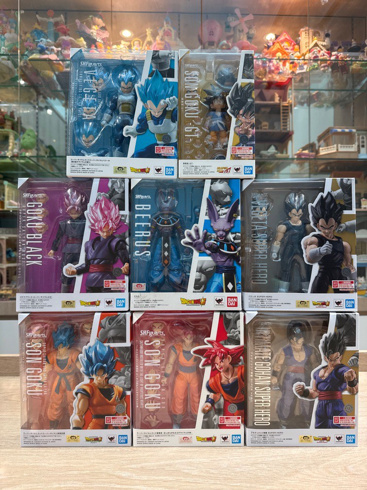 S.H.Figuarts Dragonball Super, Hobbies & Toys, Toys & Games on Carousell