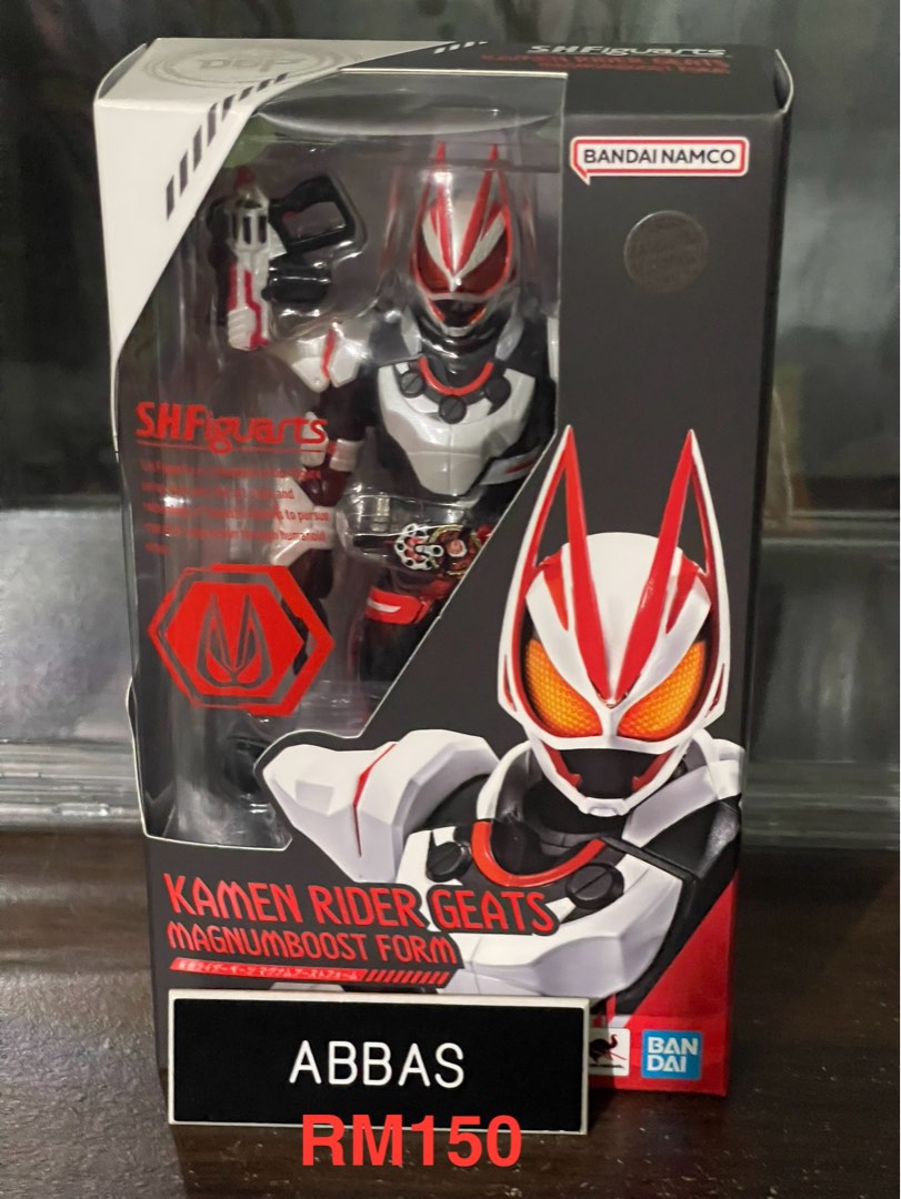 S.H.Figuarts Kamen Rider Geats + Extra Weapon, Hobbies & Toys, Toys ...