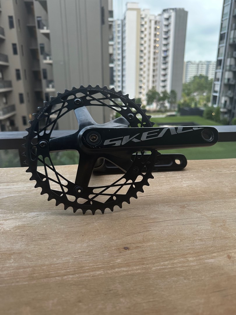 skeace sq taper crankset, Sports Equipment, Bicycles & Parts, Parts ...