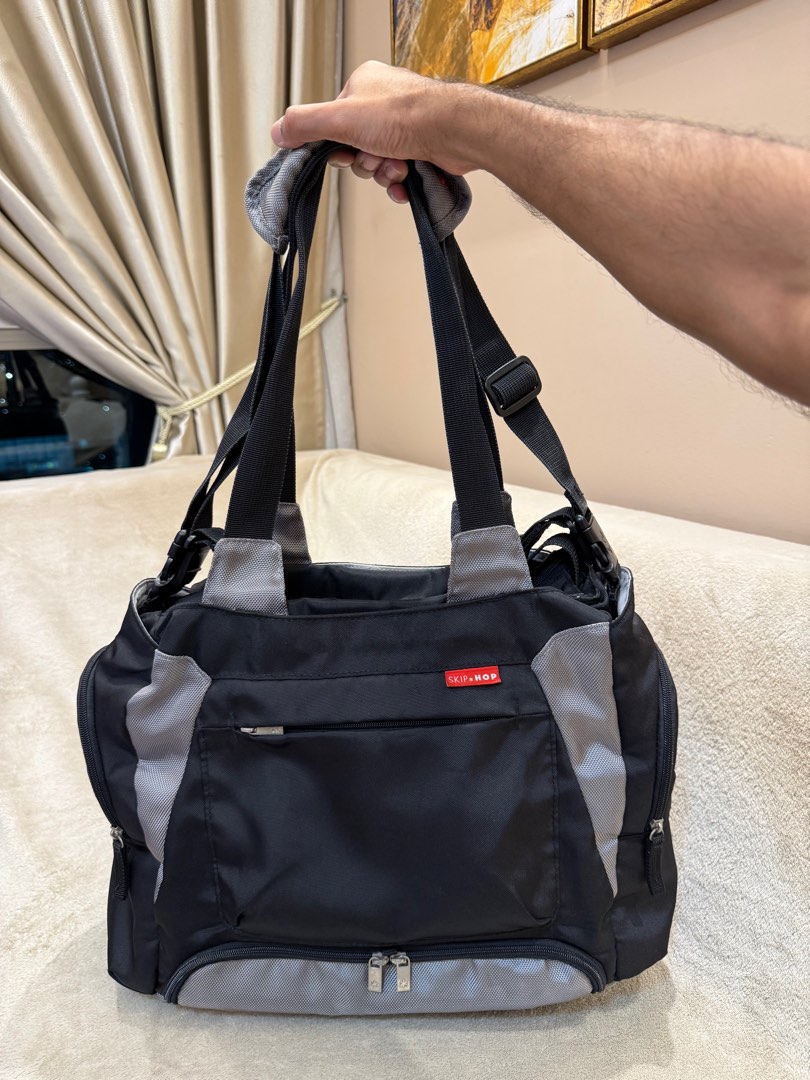 Skip Hop Diaper Bag skip hop diaper mat ice bag Milk bag Cooler bag ice ...