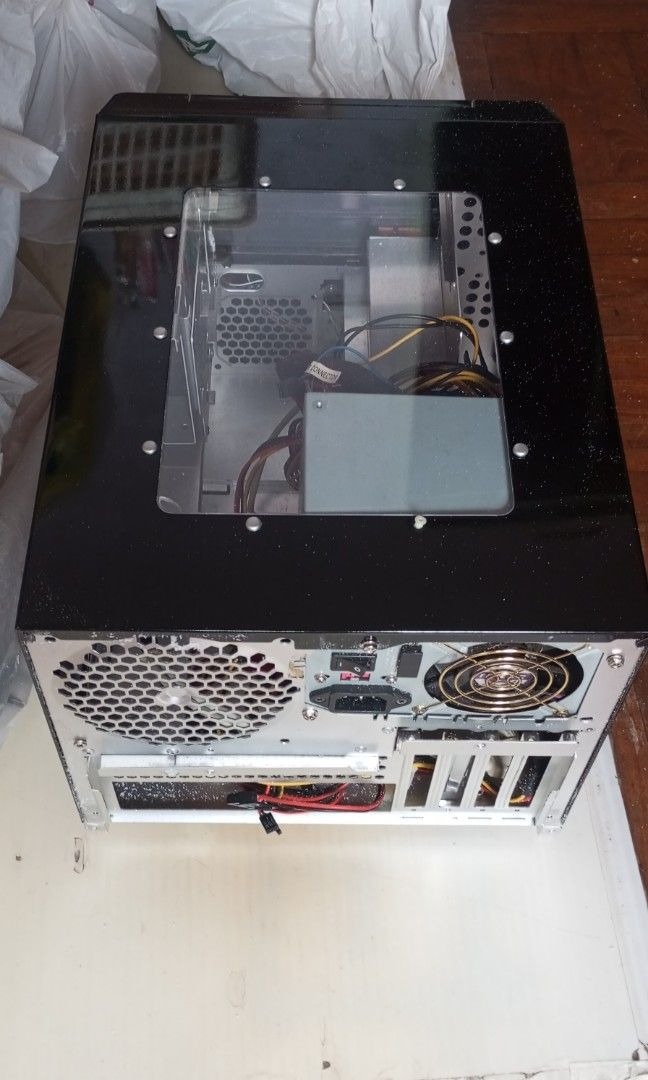 Small Form Factor Mini PC Computer Case Mini ITX Casing With PSU ...