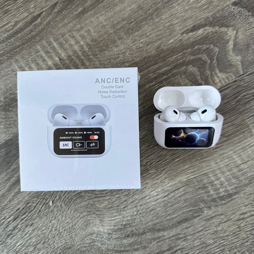Smart Touch Wireless Earbuds with Display Case, Audio, Headphones & Headsets on Carousell