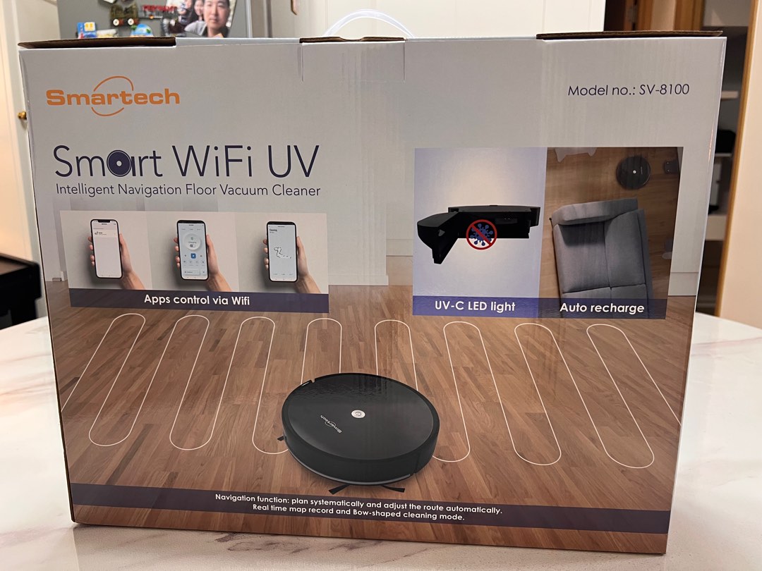 Smartech Robot vacuum cleaner, with 1 year warranty, original price ...