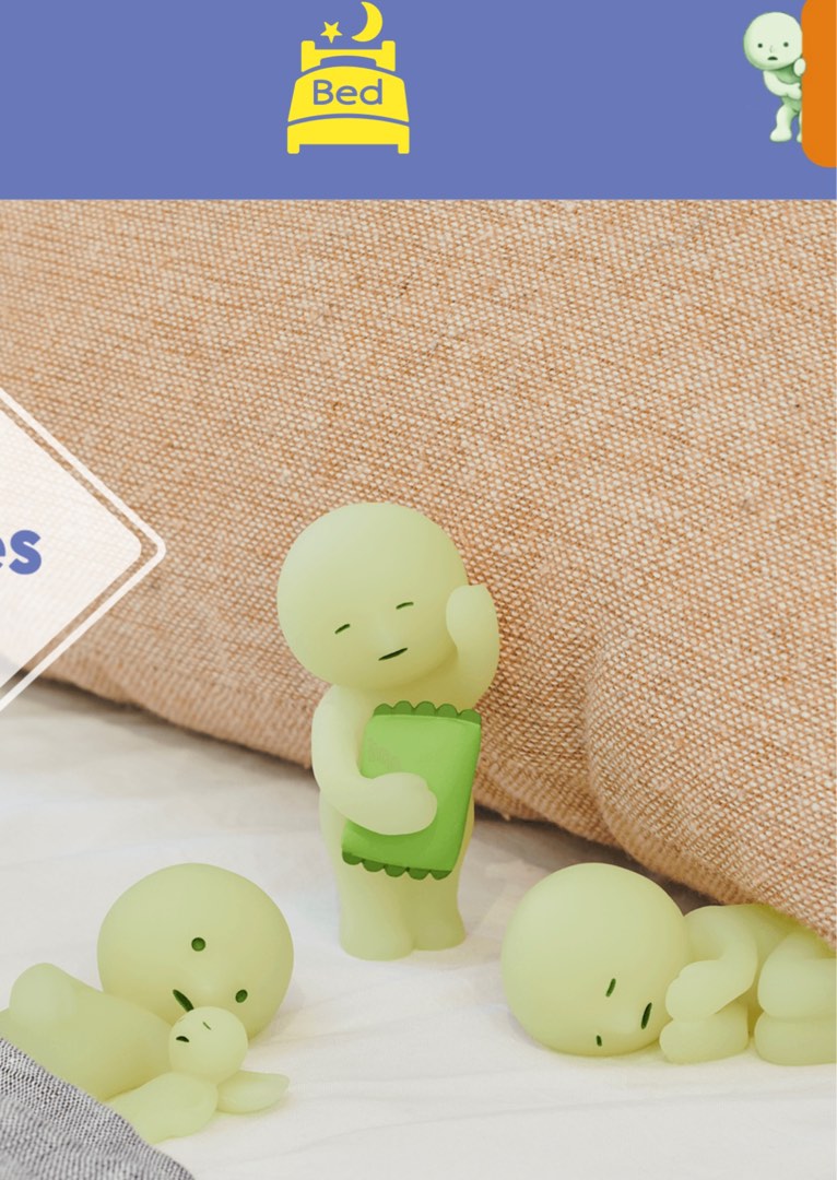 Smiski Bed Series - Sleepy, Hobbies & Toys, Toys & Games on Carousell