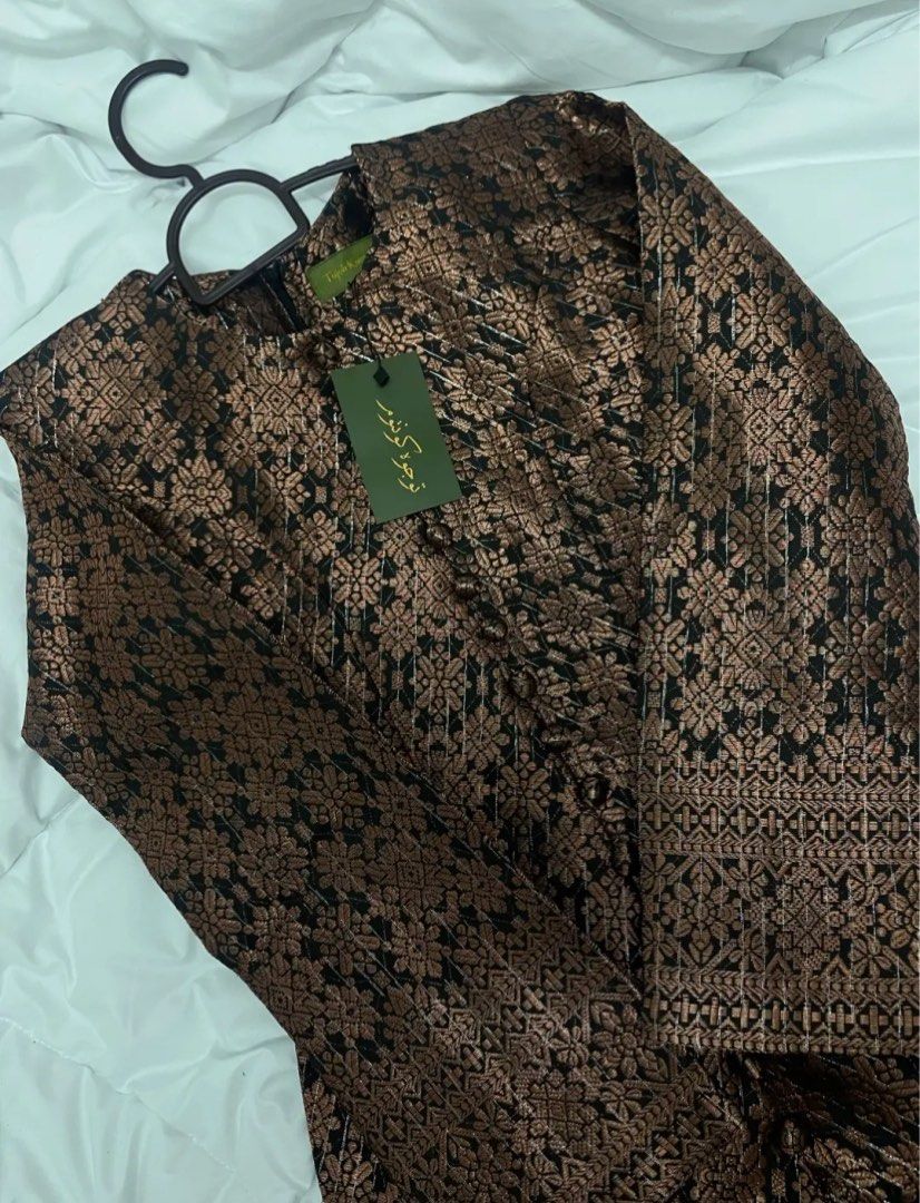 Songket Klasik - Tujoh Kuntum, Women's Fashion, Dresses & Sets ...