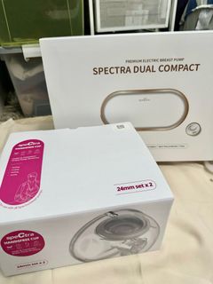 Spectra Dual Compact with Free 28mm Handsfree, Babies & Kids, Nursing ...