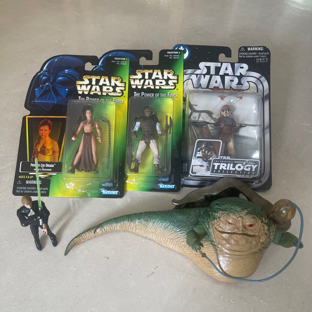 Star Wars hasbro figure potf kenner figurine Jedi knight master Luke ...