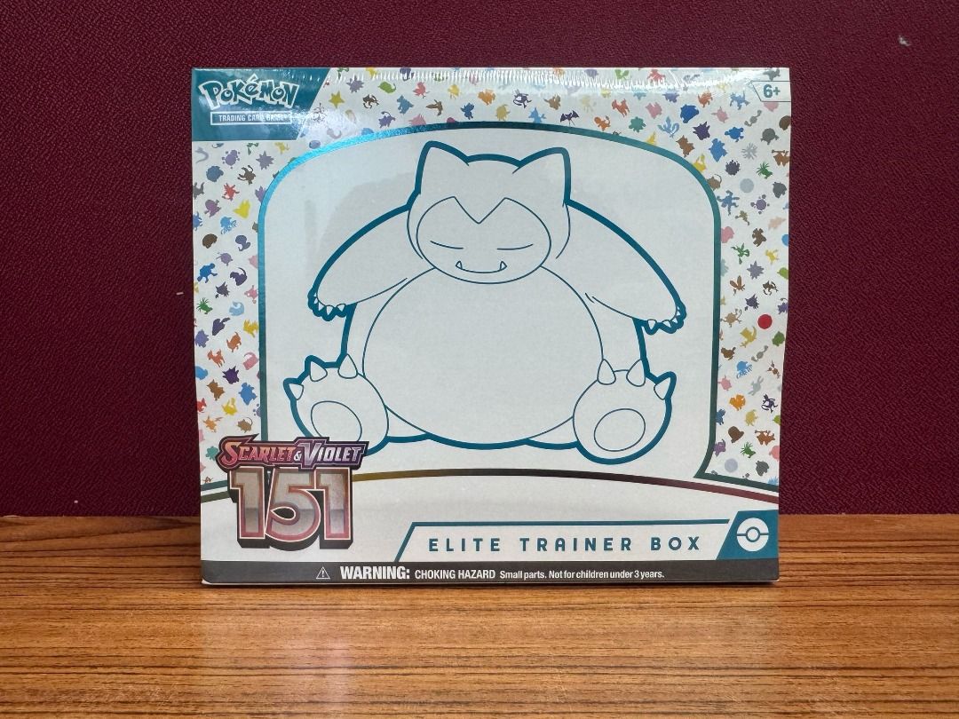 SV3.5 Pokemon 151 Elite Trainer Box ETB 美版 英文版 Prismatic Evolutions ...