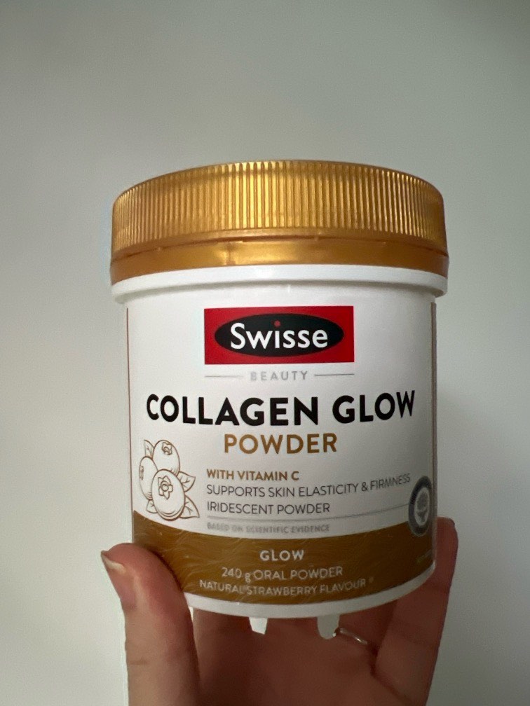 Swiss Collagen Glow Powder 240g BRAND NEW, Health & Nutrition, Health ...