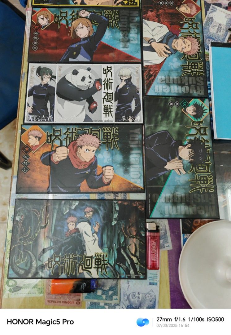 TAKARA TOMY ARTS JJK Official Merchandise Mini Folding Screen ...