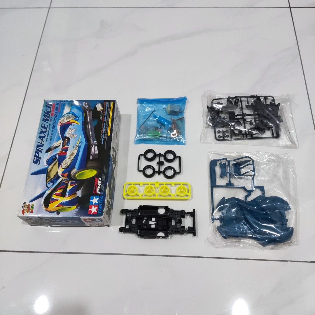 Tamiya Spin Axe Mk2, Hobbies & Toys, Toys & Games on Carousell