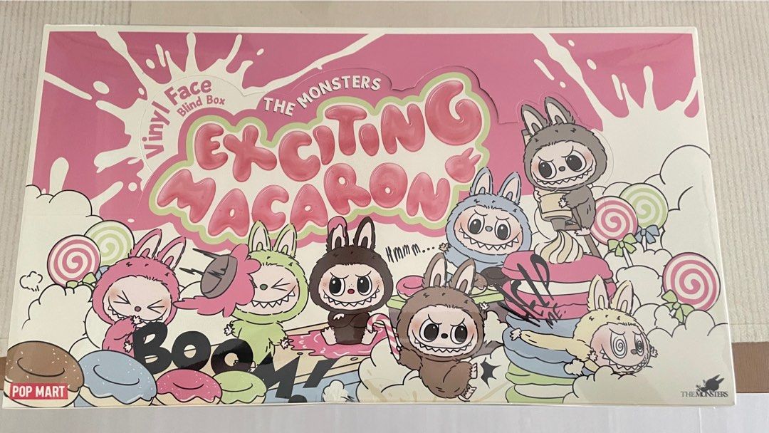 THE MONSTERS - Exciting Macaron Vinyl Face Blind Box by POP MART (Full ...
