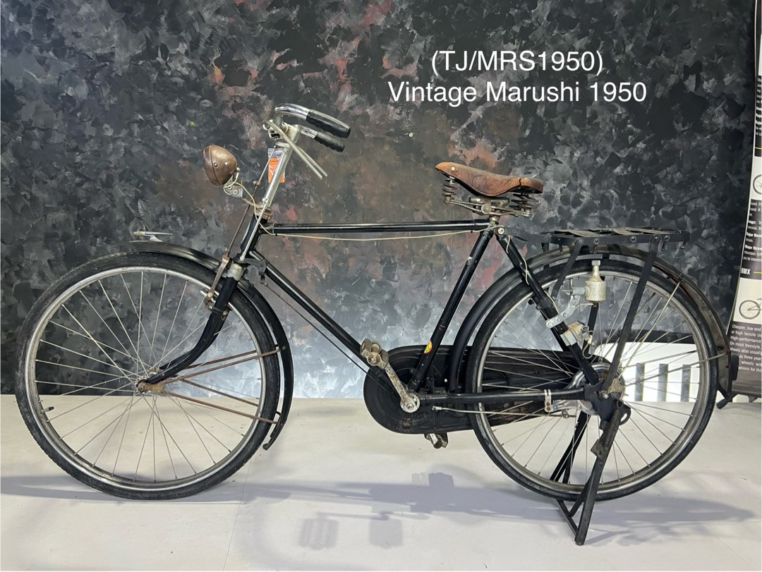 (TJ/MRS1950) Vintage Bicycle Marushi 1950, Sports Equipment, Bicycles ...