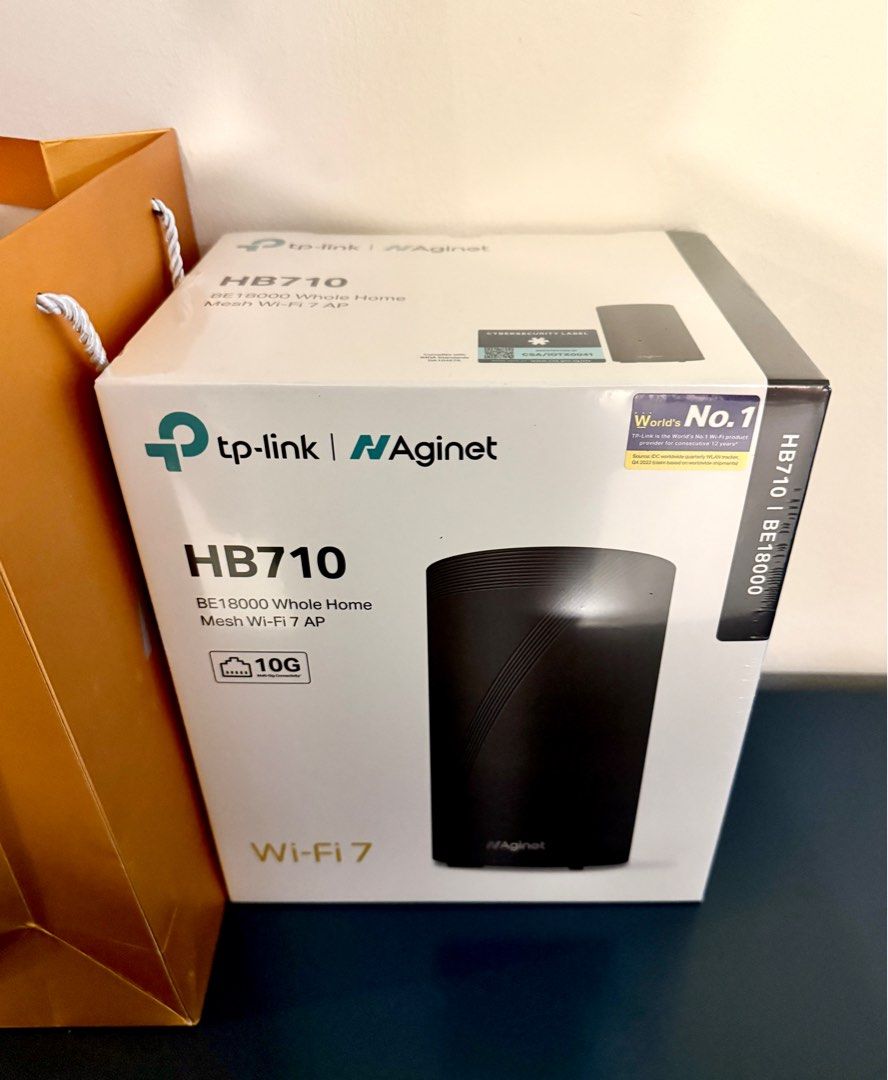 tp-link HB710 BE 18000 Whole Home Mesh Wi-Fi 7 AP, Computers & Tech ...